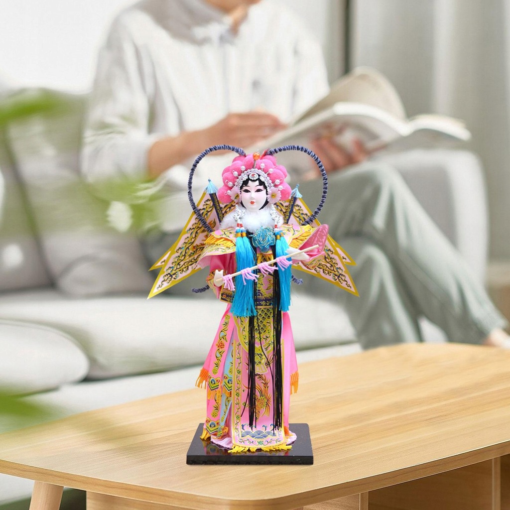 Peking Opera Characters Chinese Style Traditional Chinese Yellow Pink ...