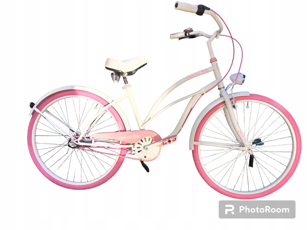 Rower miejski cruiser Imperial Bike , damski, rama 20 cali, koła 28 ...