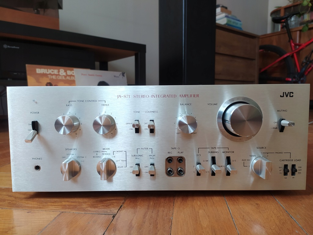 JVC JA-S71 solidny 16kg 630W 8 kapeluszy!!! 2x130w - 13483661845 ...