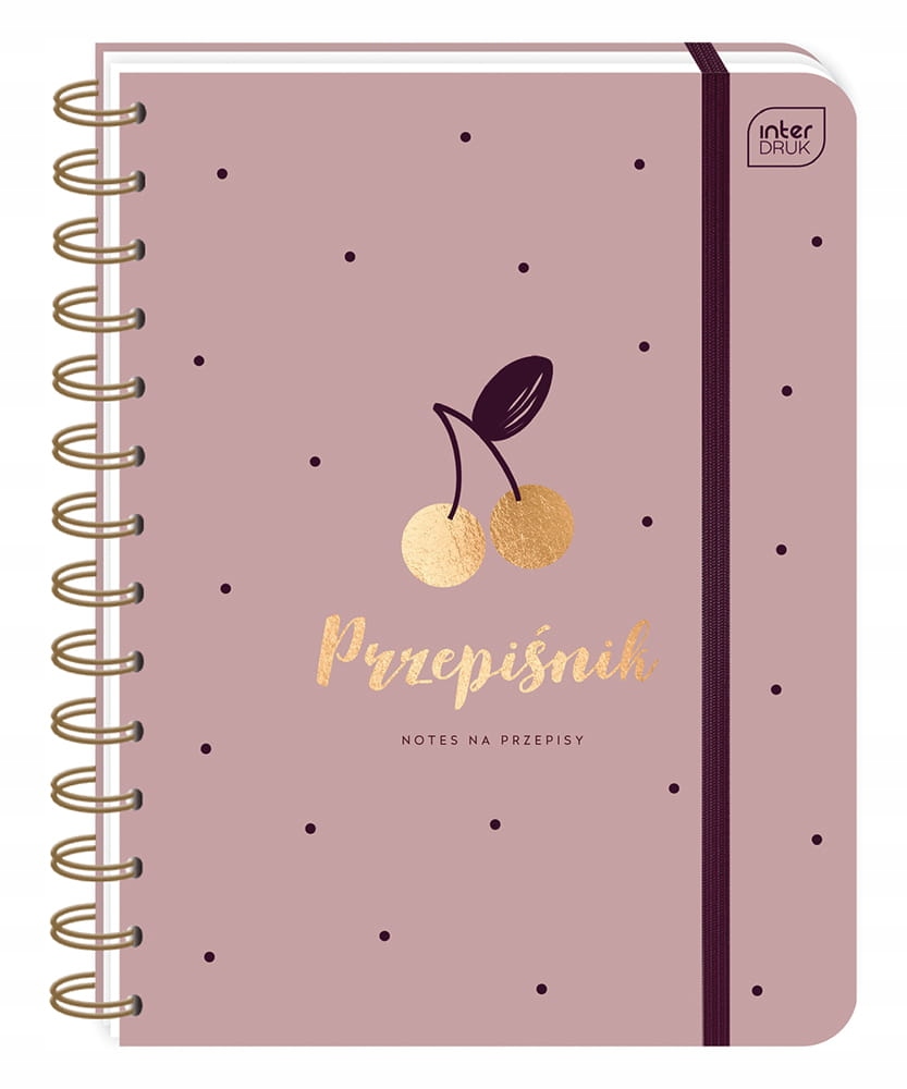 Przepiśnik zeszyt na przepisy CHERRY Interdruk - 14028616577 ...