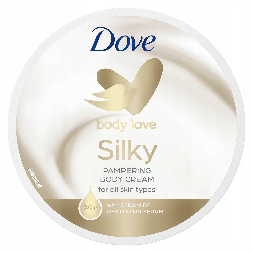 Dove body love Silky Pampering krem do ciała - 12850682860 - oficjalne ...
