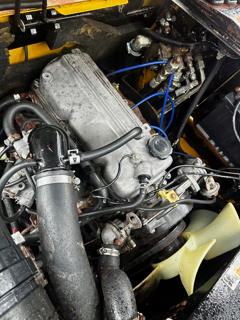 silnik 4-cylindrowy MAZDA FE 2.0l LPG wózek widłowy - 15675752231 ...