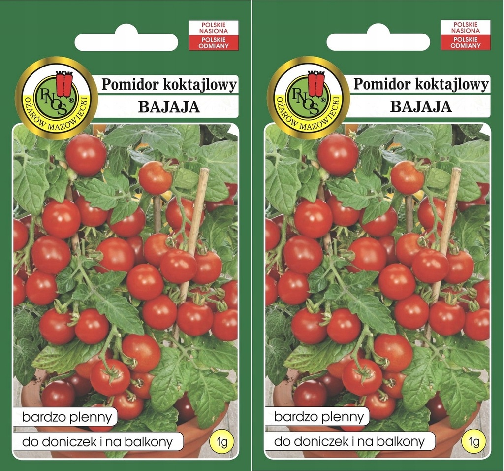POMIDOR KOKTAJLOWY BAJAJAJ NASIONA BALKON 2 SZTUKI - 13340692623 - oficjalne archiwum Allegro