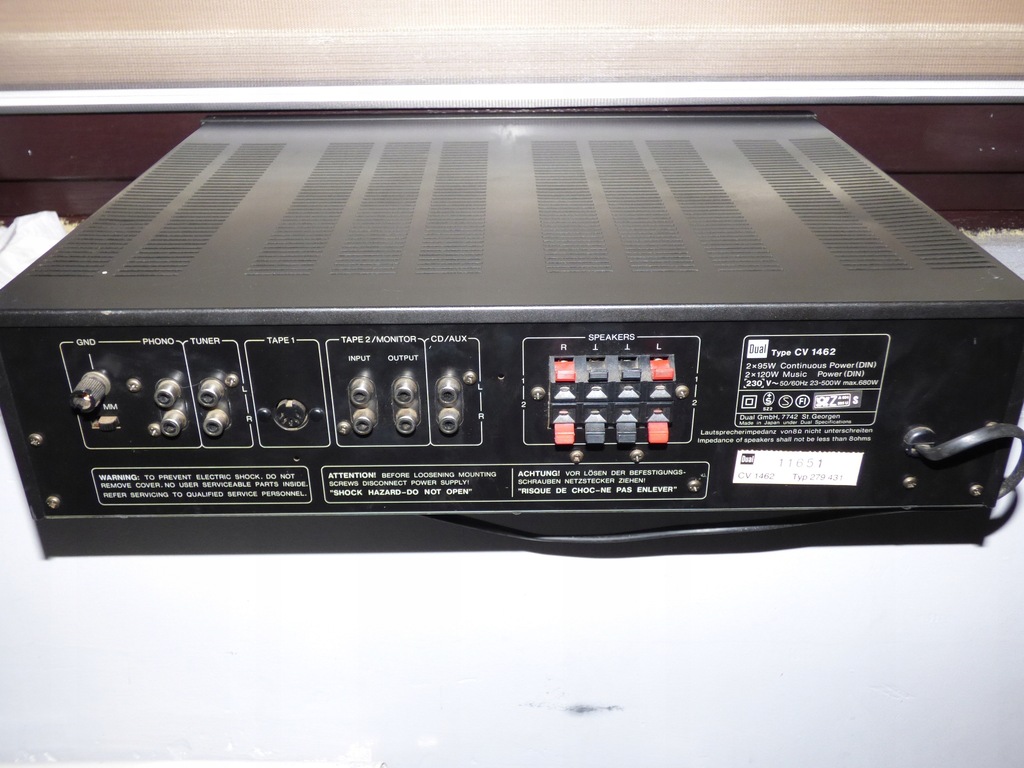 Купить Мощный усилитель DUAL CV 1462 не включается: отзывы, фото и ...