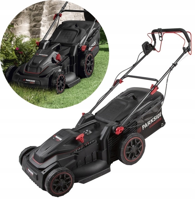 PARKSIDE performance Kosiarka elektryczna napęd PPRM 2000 A1 60l ...