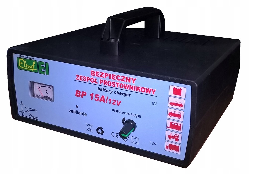 PROSTOWNIK 15A /12V Z PŁYNNĄ REGULACJĄ PROMOCJA - 6219620267 - oficjalne archiwum Allegro