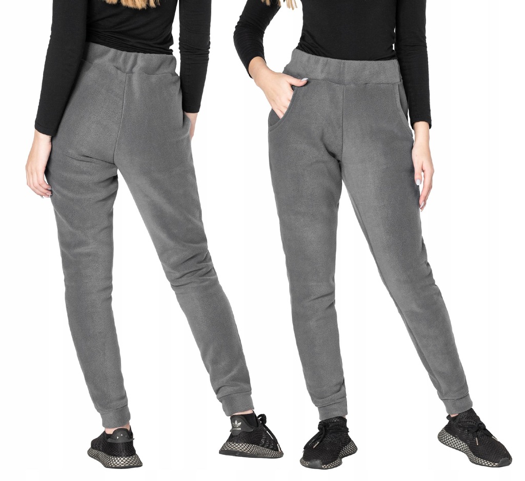 Ciepłe Spodnie Polarowe Dresowe Damskie JRX4-6 r S - 11391616683 - oficjalne archiwum Allegro