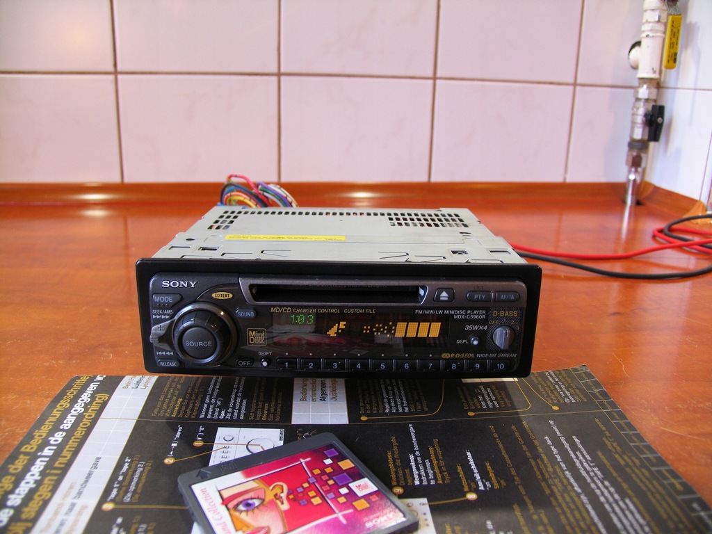 SONY MDX-C5960R / Mini Disc '' Super Stan '' - 13035294104 - oficjalne archiwum Allegro