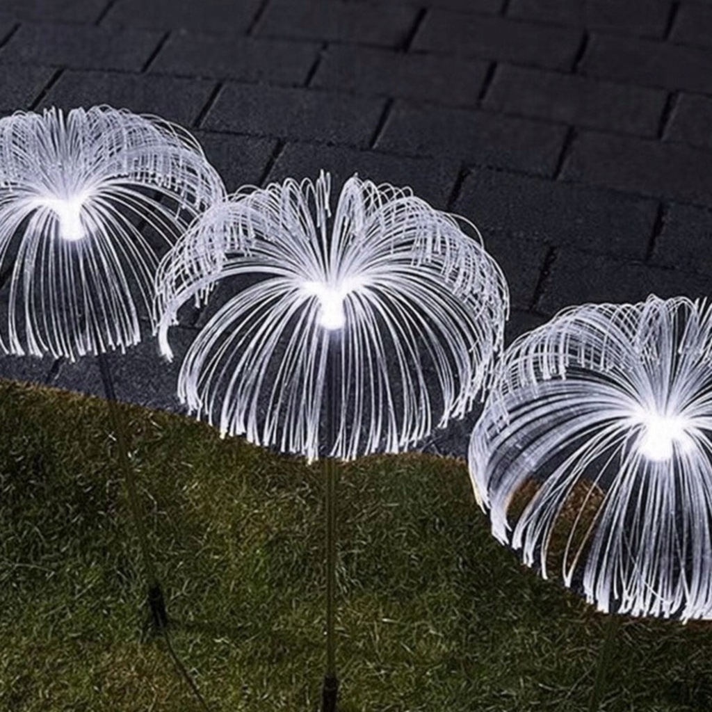 LAMPA SOLARNA MEDUZA OGRODOWA Z CZUJNIKIEM 2 szt. - 17423230750 - oficjalne archiwum Allegro