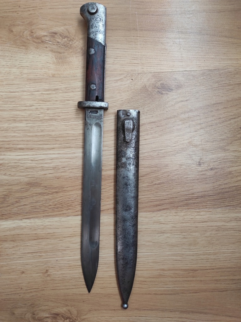 Polski Bagnet wz. 24 PERKUN z pochwą - oryginał - 14165450503 ...