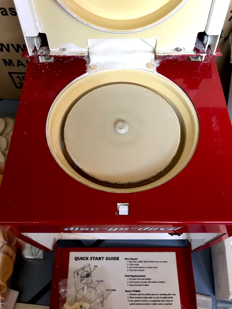 DISC GO DEVIL - MASZYNA DO REGENERACJI PŁYT CD DVD - 7523960788 ...