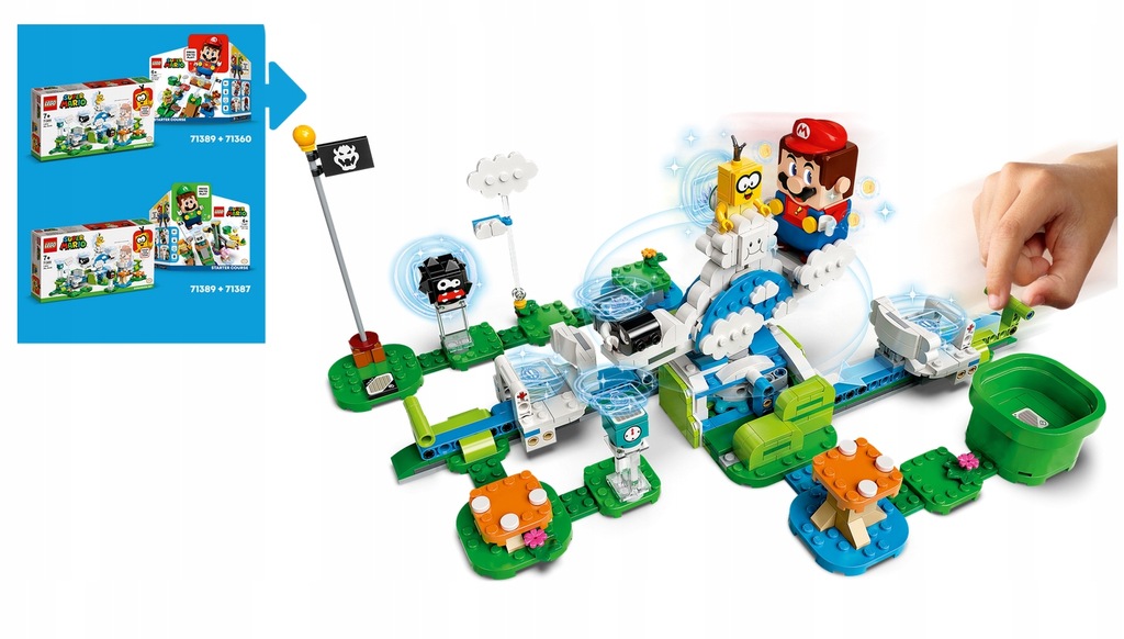 Купить LEGO 71389 СУПЕР МАРИО ЛАКИТУ МИР В НЕБЕ: отзывы, фото и характеристики на Aredi.ru ...
