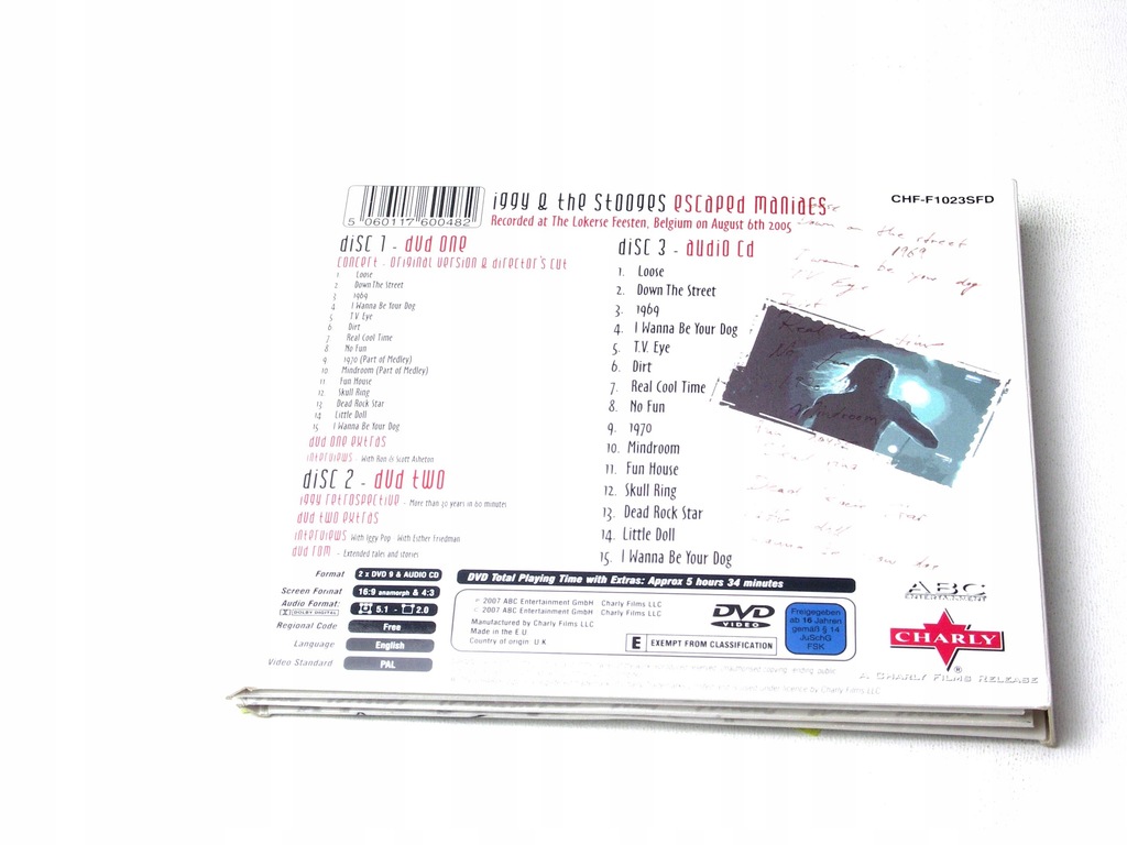 Купить IGGY & THE STOOGES - Escaped Maniacs [2DVD +CD: отзывы, фото и характеристики на Aredi.ru ...