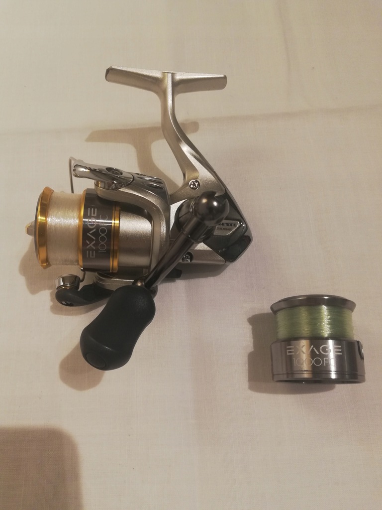 Kołowrotek Shimano Exage 1000 FC - 8502679032 - oficjalne archiwum Allegro