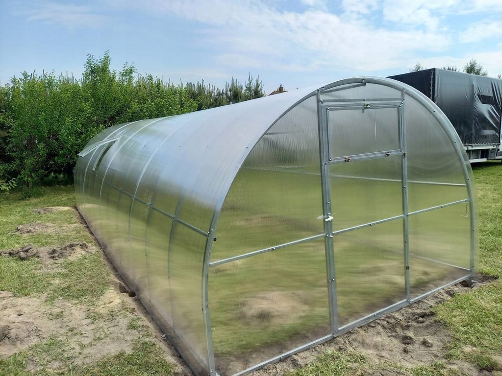 Szklarnia z poliwęglanu 3x4 profile 20x20 poliwęglan 4 mm - 15294114936 ...