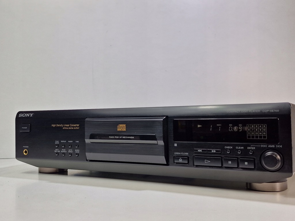 SONY odtwarzacz CD player CDP XE 700 CDP-XE700 - 13063027925 - oficjalne archiwum Allegro