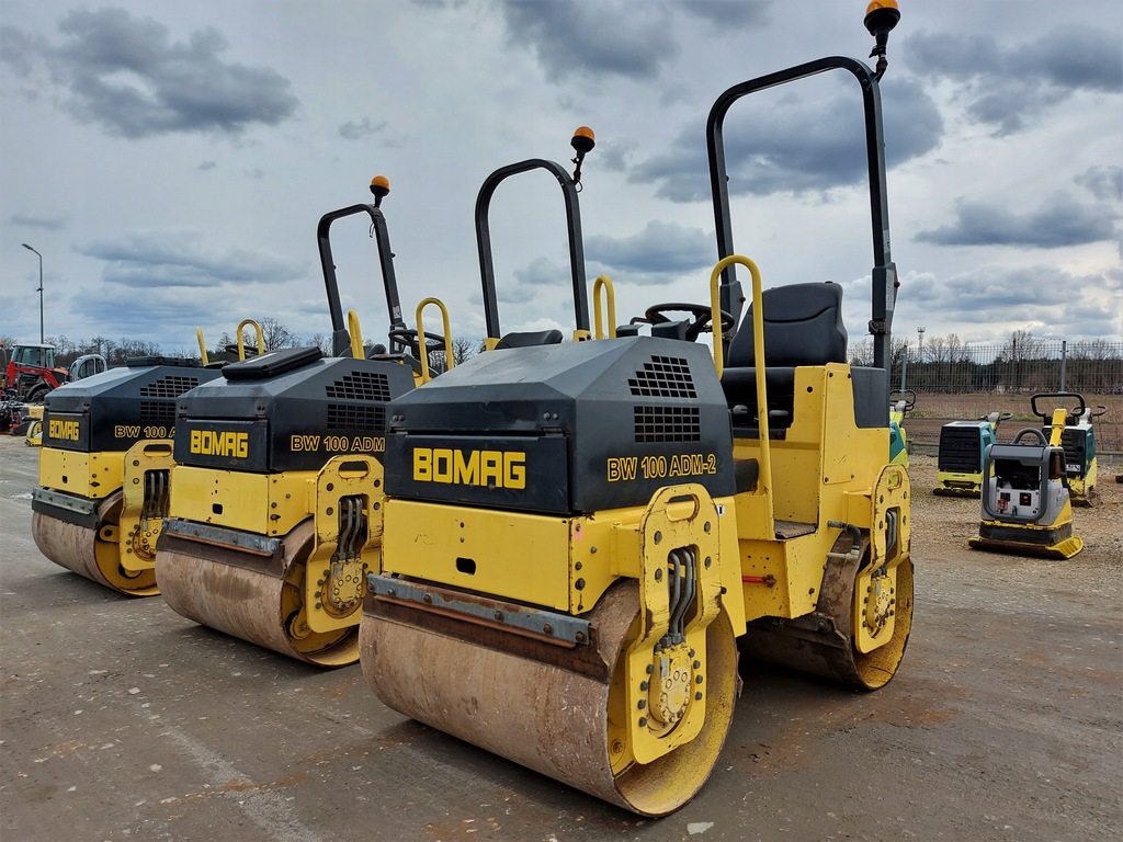 Walec Drogowy BOMAG BW 100 ADM-2 / 07r / 1,7t!| - 11534439574 - oficjalne archiwum Allegro