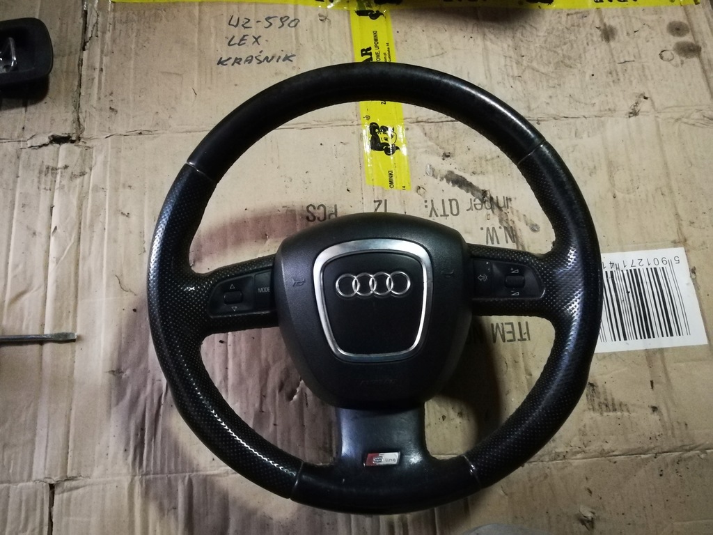 Kierownica Audi A3 8p S-line Multifunckja - 8915662678 - oficjalne archiwum Allegro