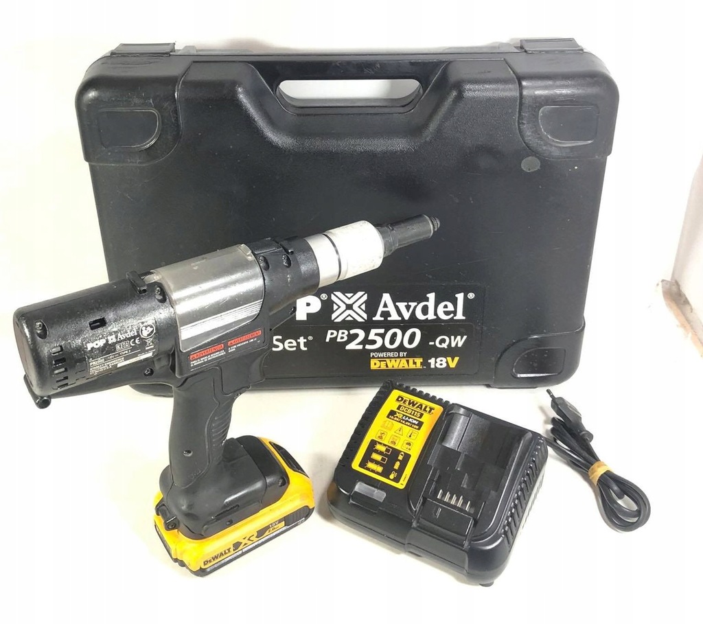Nitownica aku DeWalt POP Advel ProSet PB2500-QW - 12364462687 ...