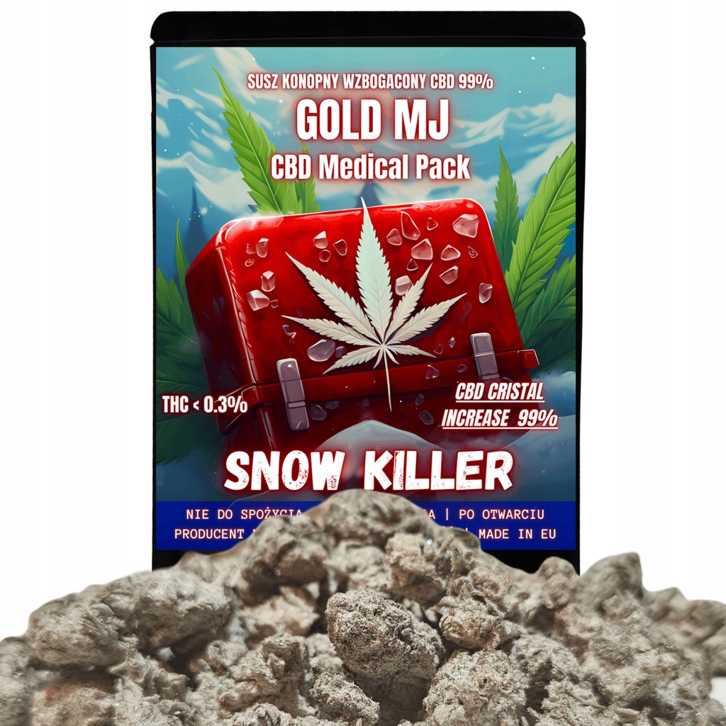 SUSZ KONOPNY CBD | SNOW KILLER | 99% CBD | BARDZO MOCNY SUSZ | 10G ...