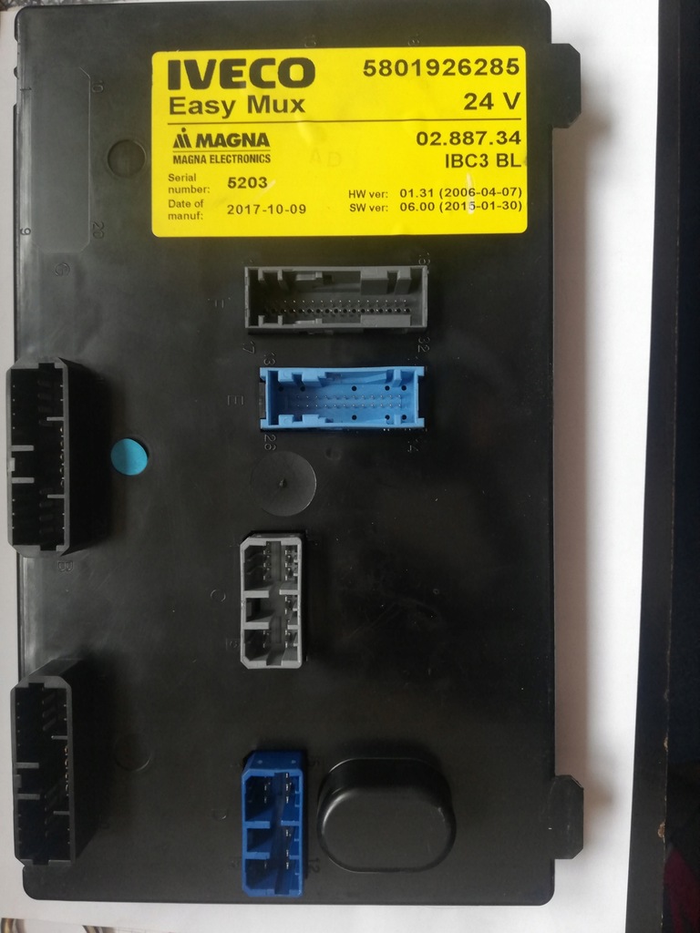 Iveco Mux 5801926285 komputer sterownik - 10984046965 - oficjalne ...