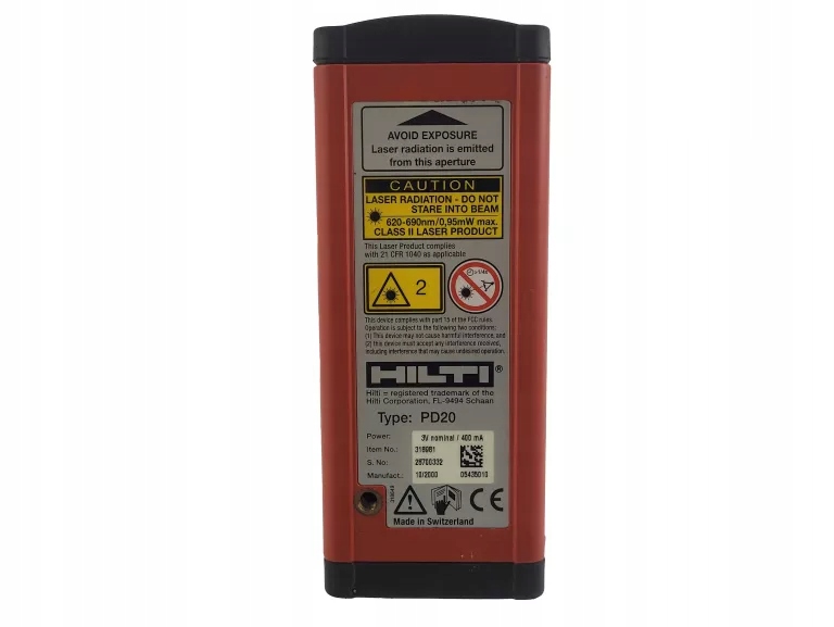 DALMIERZ HILTI PD20 - 13153170733 - oficjalne archiwum Allegro