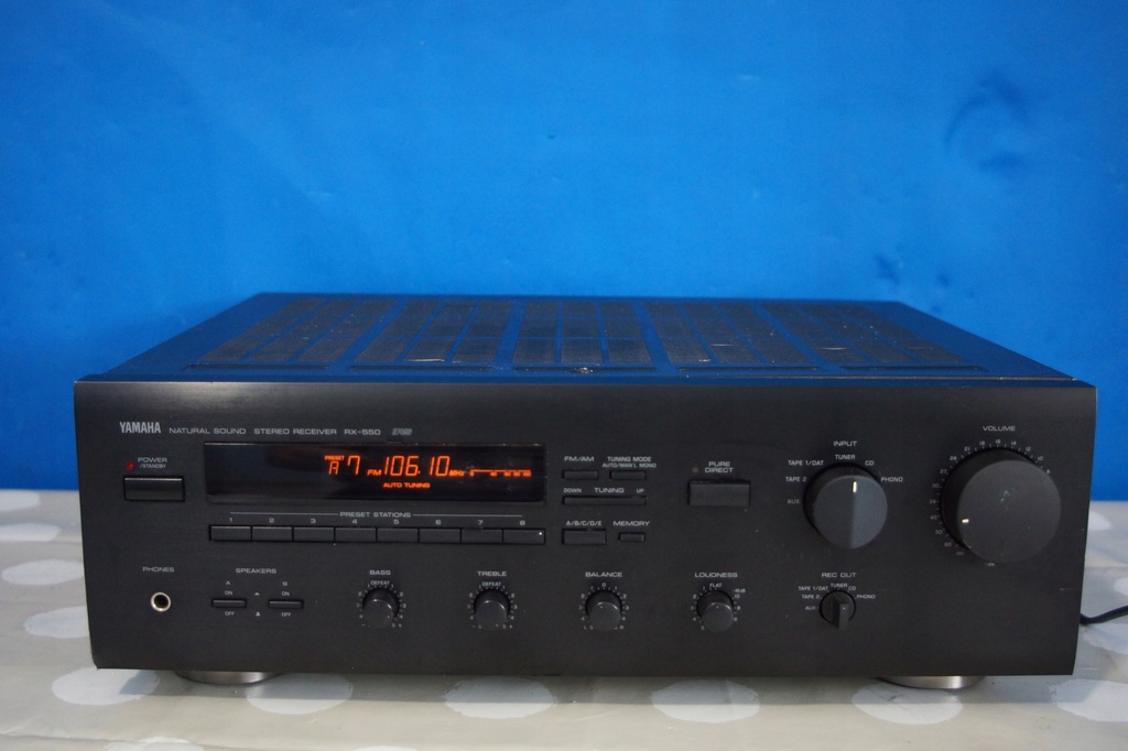 WZMACNIACZ YAMAHA RX-550 OKAZJA - 11161421798 - oficjalne archiwum Allegro