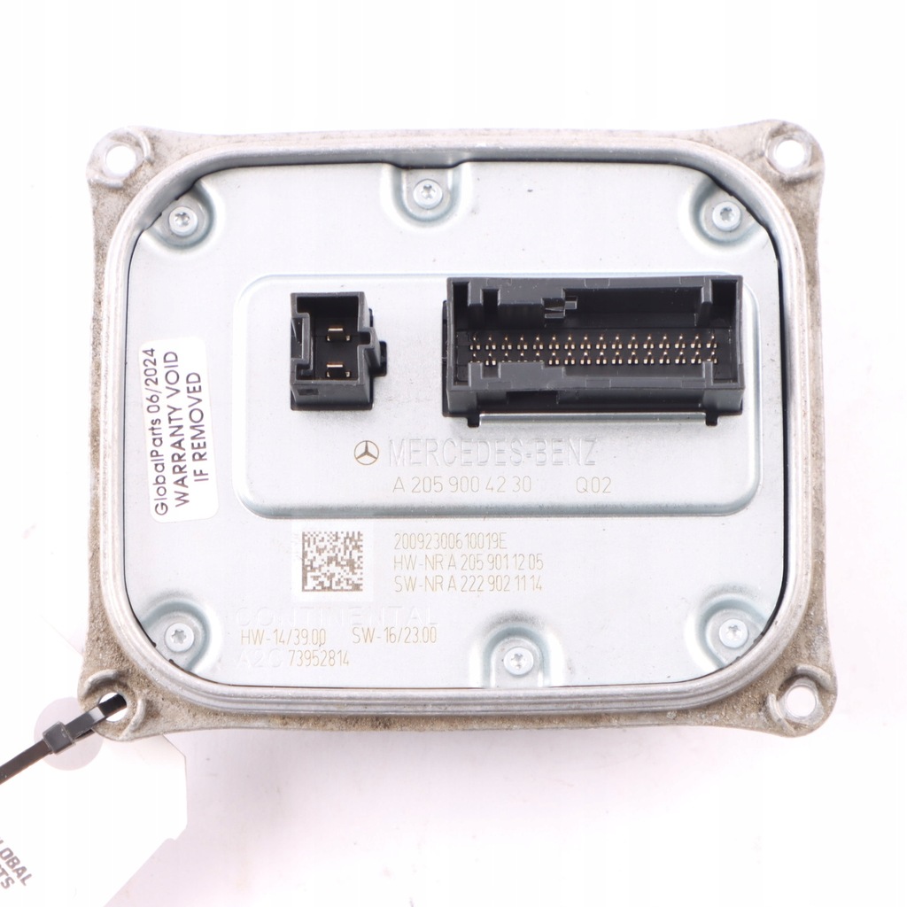 Mercedes W205 Moduł Sterownik Przetwornica Led Lewy Przód A2059004230 ...