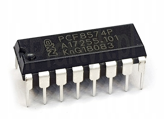 PCF8574P DIP16 I2C Arduino Port Expander: +8 GPIO - 9046144617 ...