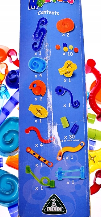 5412-3 .ELC MARBLE MADNESS ZESTAW WIEZA TOR KULKI - 7876740718 ...