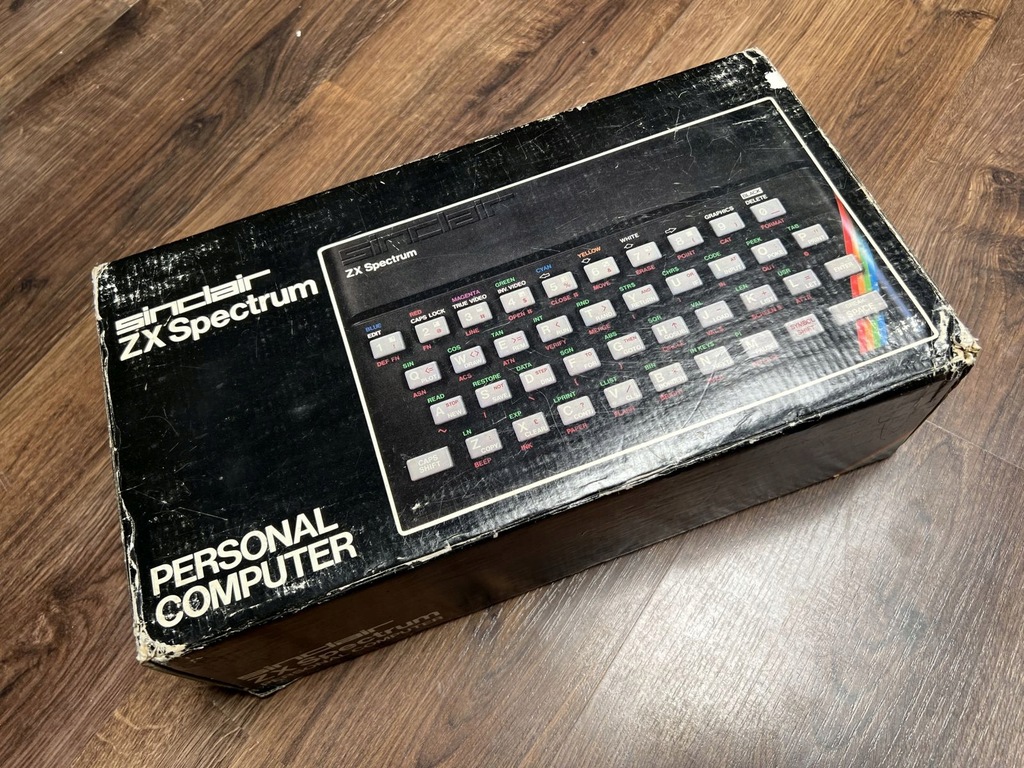 Pudełko do komputera ZX SPECTRUM 48K - 13619126831 - oficjalne archiwum ...