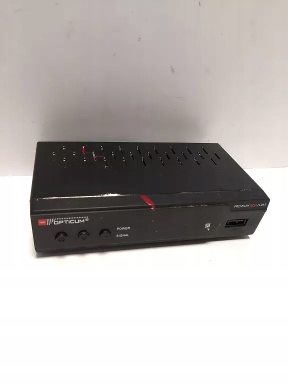 DEKODER OPTICUM PREMIUM BOX H.265 DVB-T2/HEVC/H.2 - 12827043373 ...