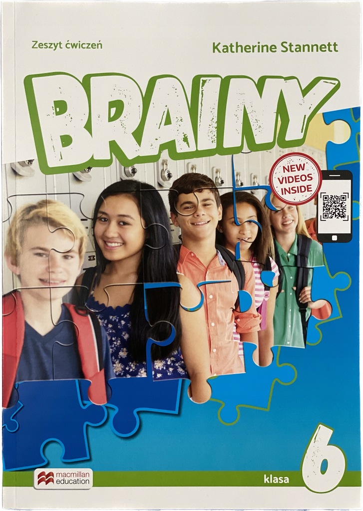 BRAINY KLASA 6 ćwiczenia zeszyt ćwiczeń workbook - 12630651131 - oficjalne archiwum Allegro