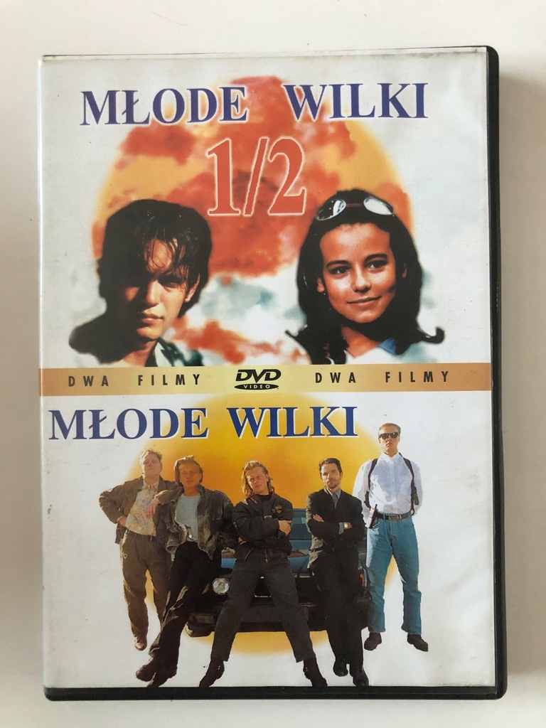 MŁODE WILKI + MŁODE WILKI 1/2 - film na DVD PL - 15104036338 - oficjalne archiwum Allegro