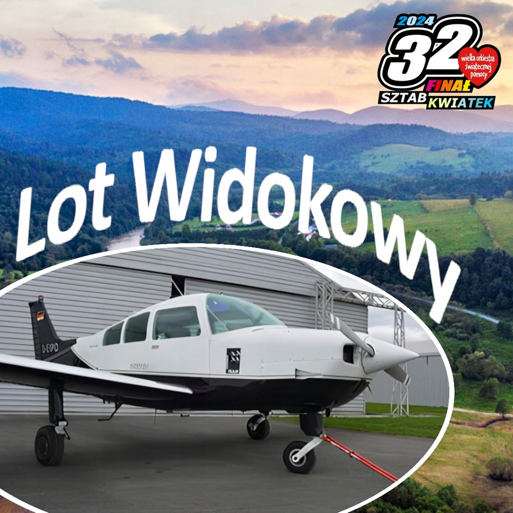 Lot widokowy samolotem #531 - 15007205442 - oficjalne archiwum Allegro