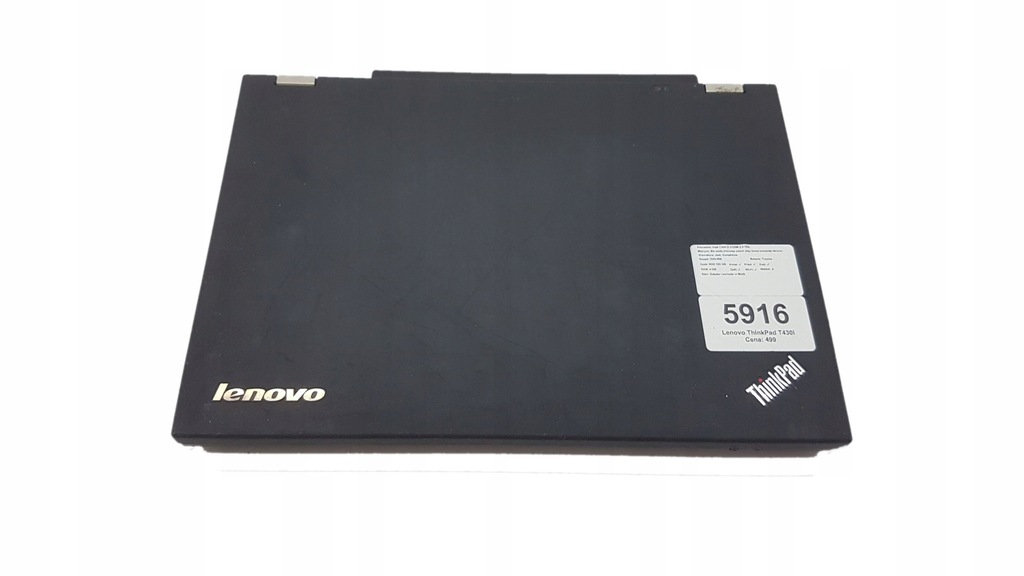 Laptop Lenovo ThinkPad T430i (5916) - 11866333960 - oficjalne archiwum ...