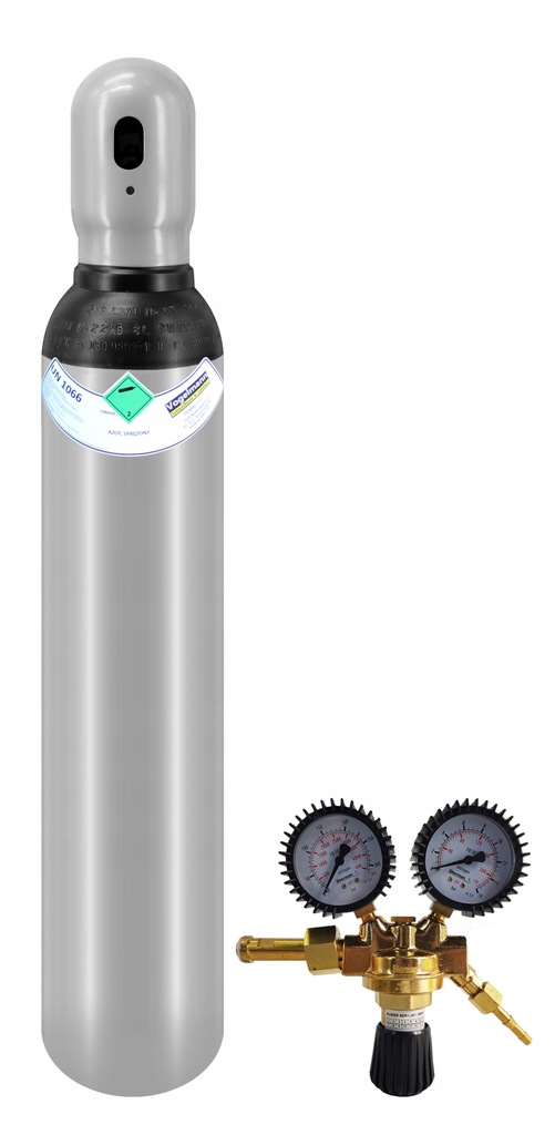 Butla Azot 150 bar 8L z reduktorem - Klimatyzacja - 9121999381 - oficjalne archiwum Allegro