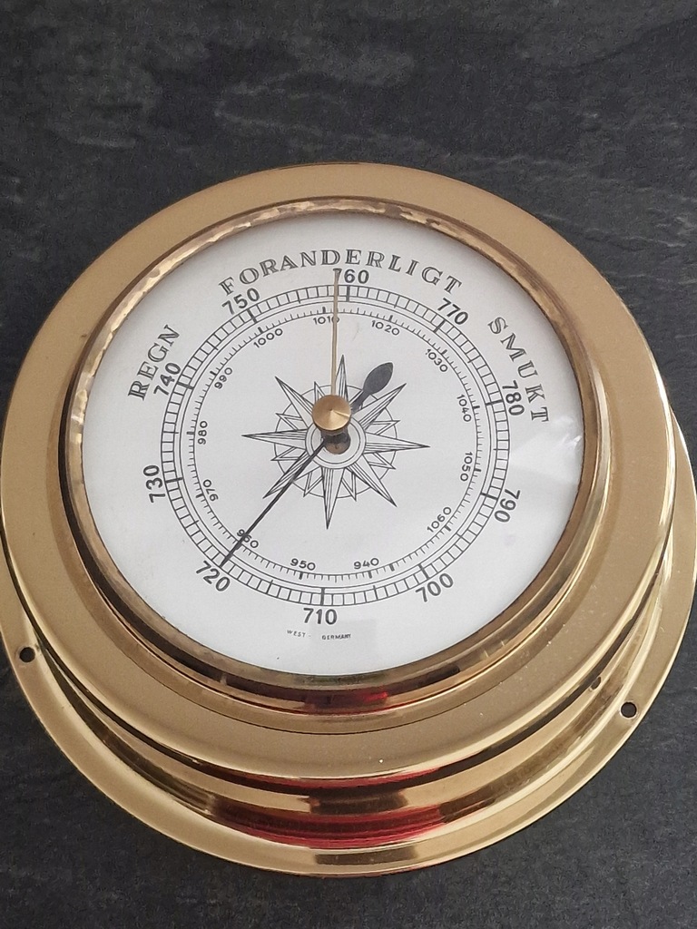Barometr okrętowy - 14634964729 - oficjalne archiwum Allegro