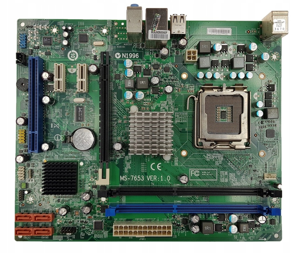 Płyta główna MSI MS-7653 VER 1.0 775 - 9858232774 - oficjalne archiwum ...