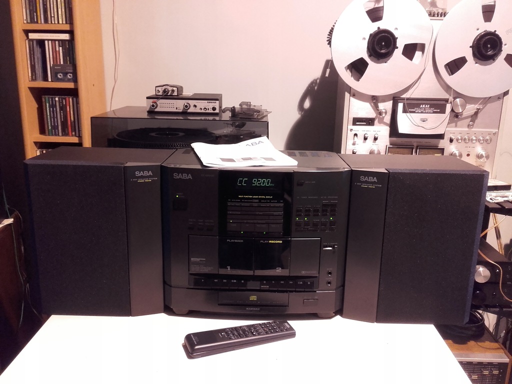 Wieża stereo SABA CR 8010 uszk.cd - 9828010552 - oficjalne archiwum Allegro