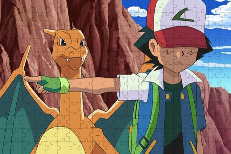 1000 szt drewna Pikachu Ash Charizard Puzzle Jigsa - 13409363873 ...