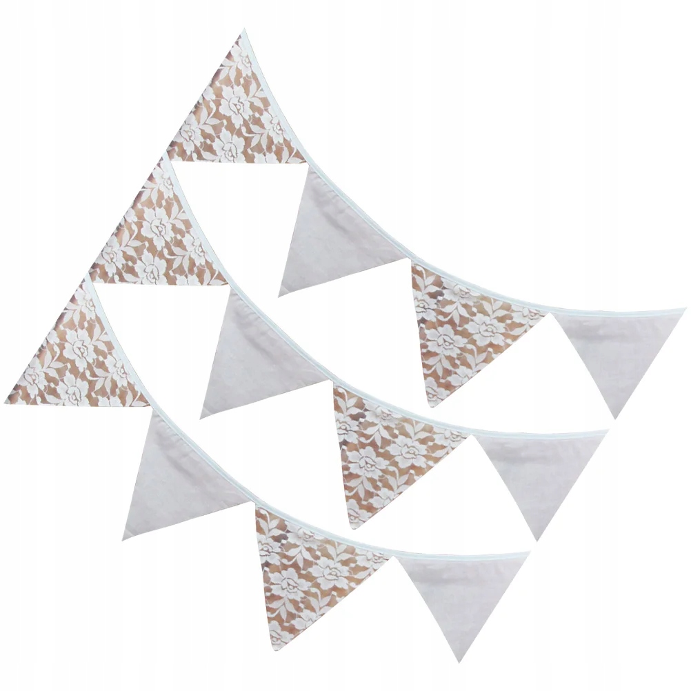 Lace Pennant Triangle Pennants Banner Flags The - 13687183443 ...