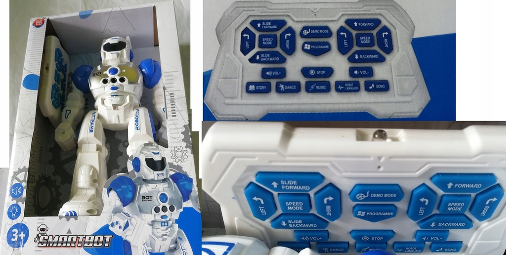 Smartbot robot programowalny z pilotem dla dzieci - 11832241679 ...