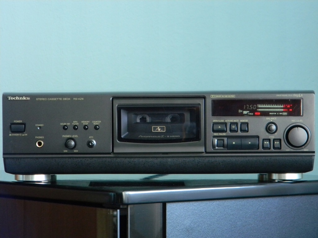 Magnetofon kasetowy Technics RS-AZ6 ŁADY STAN - 13366974687 - oficjalne archiwum Allegro