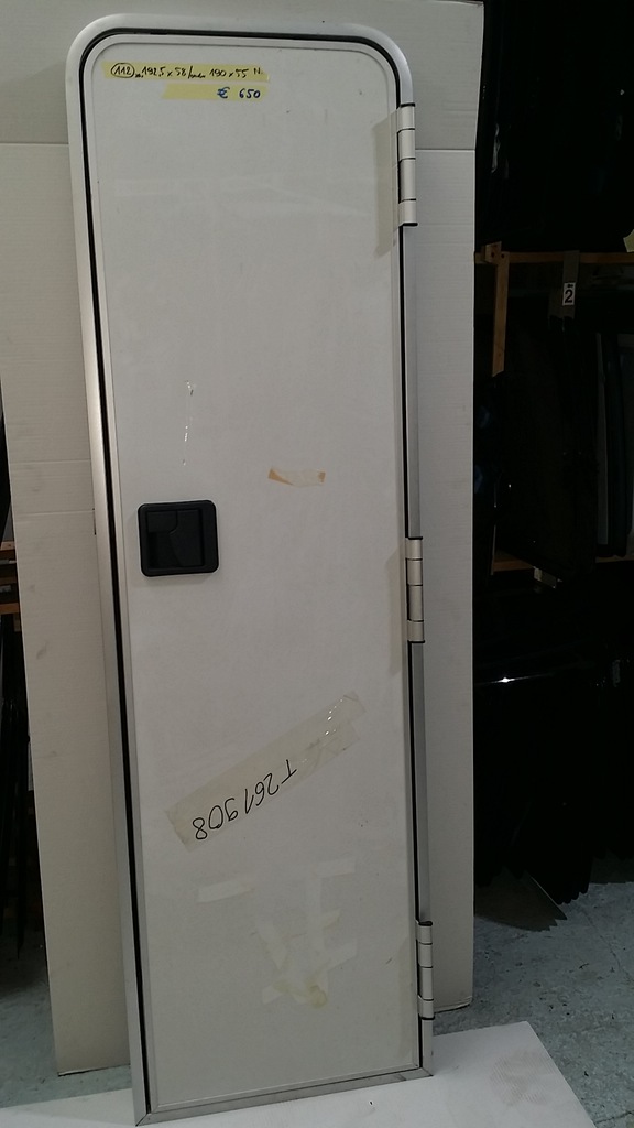 Drzwi wejściowe do kampera 190x55 (otwór) - 7869074787 - oficjalne ...