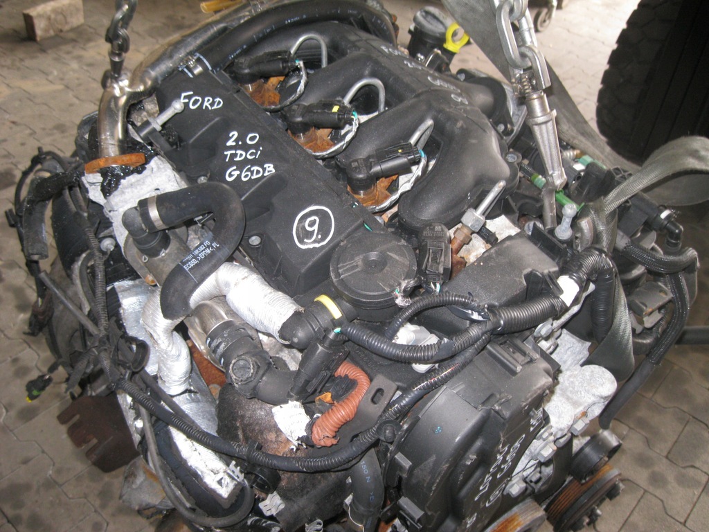 SILNIK G6DB 2.0 TDCI 16V 136KM FOCUS MK2 C-MAX KPL - 12350113589 - oficjalne archiwum Allegro