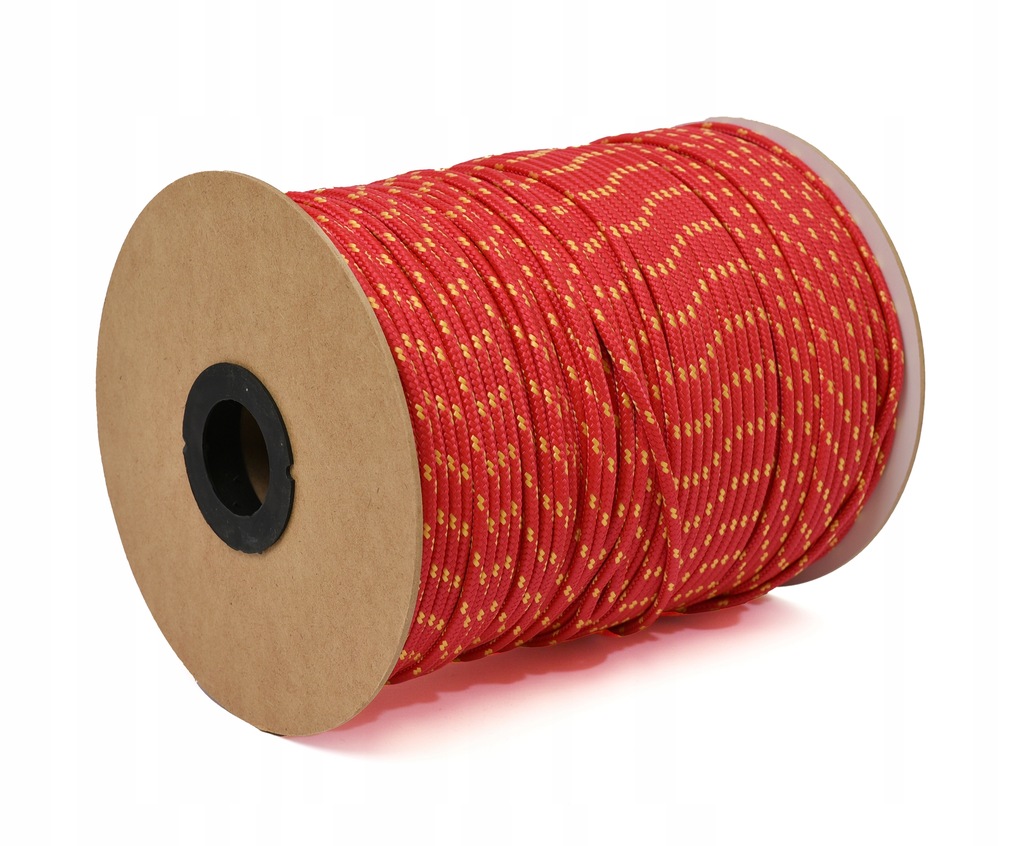 LINKA POLIPROPYLENOWA LINA PLECIONA MOCNA 8mm 30m - 14276640480 - oficjalne archiwum Allegro