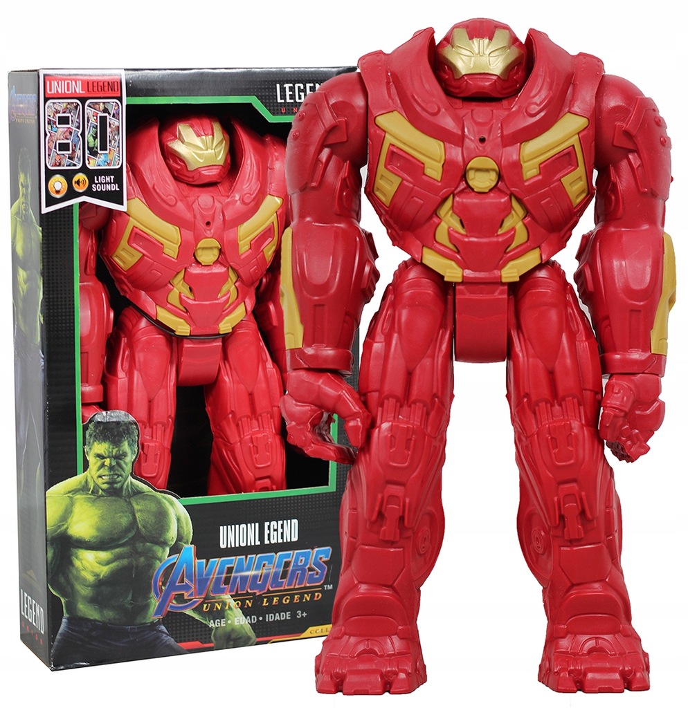 HULK BUSTER DUŻA FIGURKA HULKBUSTER 30 CM IRON MAN - 11494287893 ...