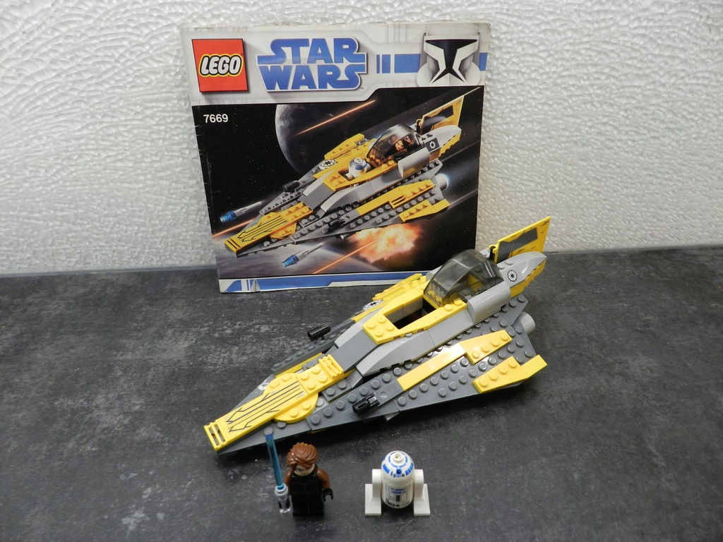 LEGO 7669 Anakin's Jedi Starfighter *100% - 13435424501 - oficjalne ...