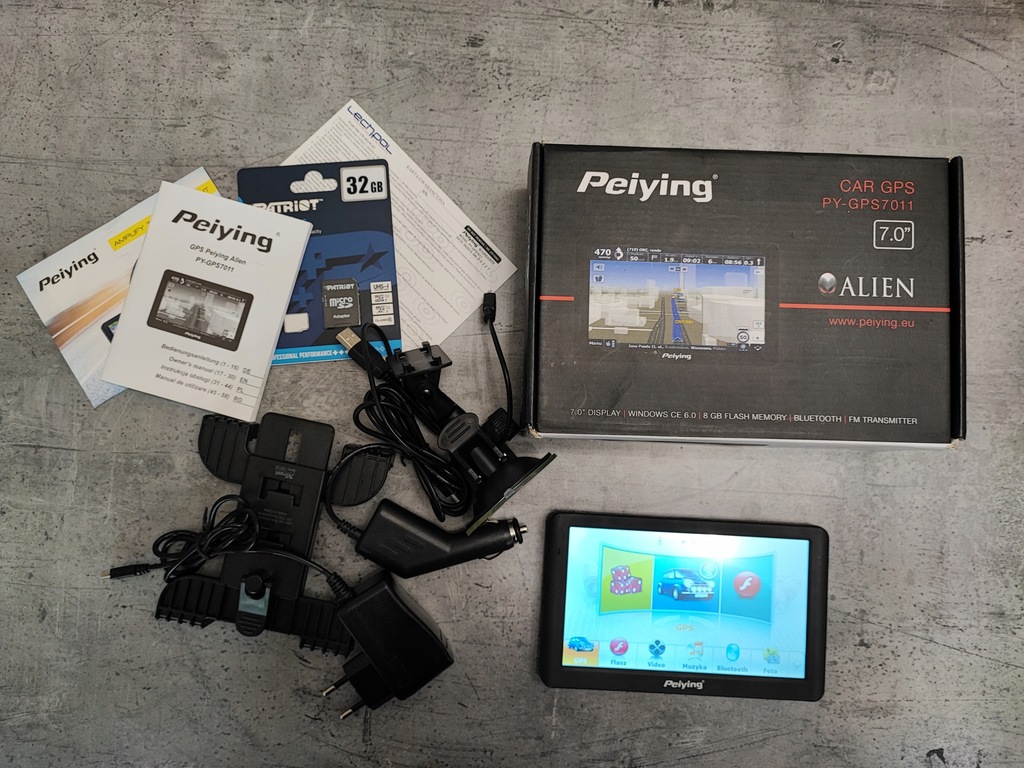 Nawigacja GPS 7" Peiying Alien PY-GPS7011 - 13111984419 - oficjalne ...